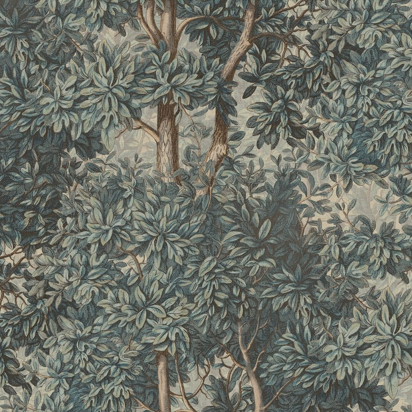 Sandberg behang Charles Blue S10714 – Drent&vanDijk